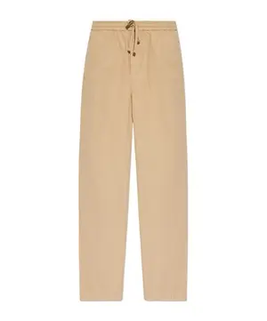 Woolrich Loose Fit Drawstring Trousers - Beige