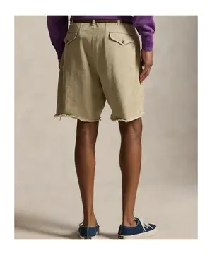 Polo Ralph Lauren Frayed-hem Printed Shorts