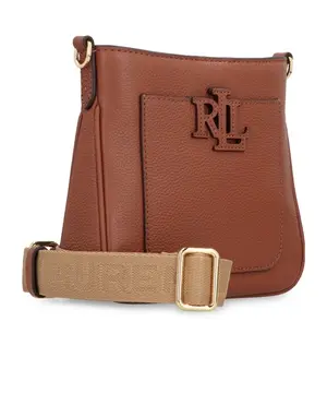 Ralph Lauren Logo Patch Cameryn Crossbody Bag