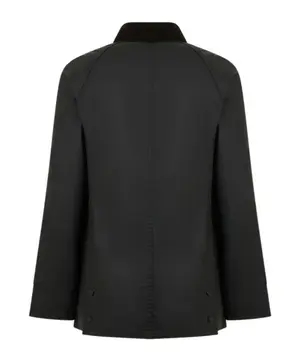 Barbour Beadnell Waxed Corduroy-collar Jacket