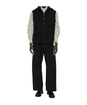 Emporio Armani Vest With Zip And Hood