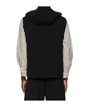 Emporio Armani Vest With Zip And Hood