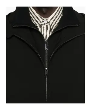 Emporio Armani Vest With Zip And Hood