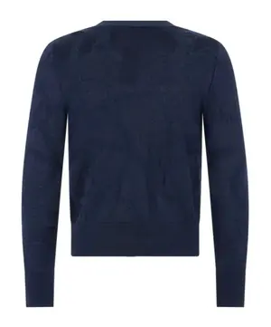 Ralph Lauren Jacquard V-neck Knitted Cardigan