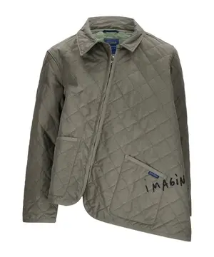 Comme Des Garçons Long-sleeved Jacket - Khaki