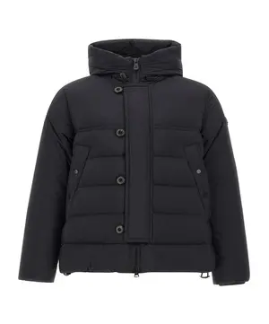 Peuterey Eddie Hooded Down Jacket - Black
