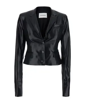 Andamane Long-sleeve Casual Jacket - Black