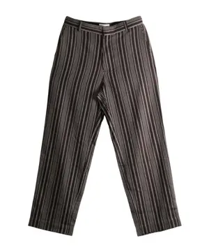 THE ELDER STATESMAN Casual Trousers With Belt Loops - Black