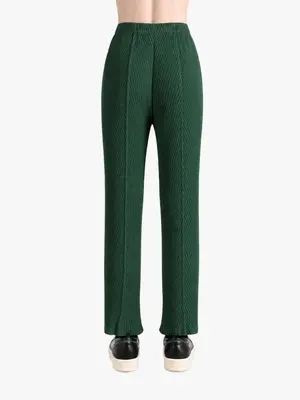 Issey Miyake Ribbed Casual Trousers