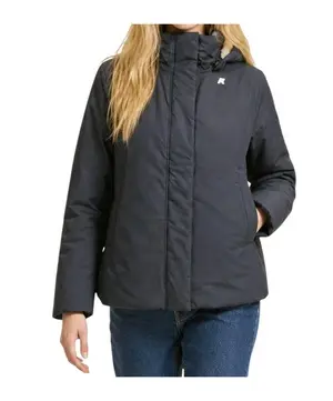 K-WAY Marlette Logo Patch Twill Jacket - No