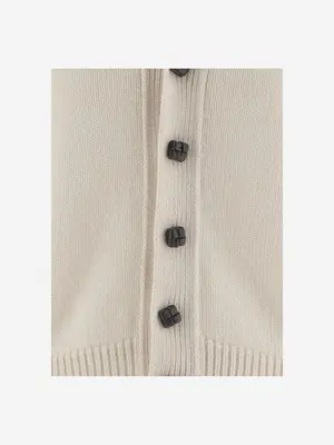 Bottega Veneta V-neck Long-sleeved Knit Top