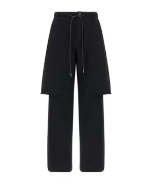 Sacai Trompe L'oeil Bermuda Pants - Black