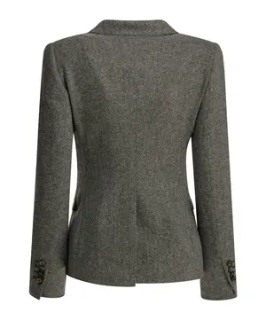 Tagliatore Double-breasted Herringbone Blazer