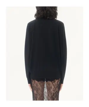 Valentino Garavani Embellished Scarf Detailed Jumper
