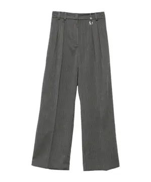 Patrizia Pepe Herringbone Pinstripe Trousers