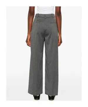 Patrizia Pepe Herringbone Pinstripe Trousers