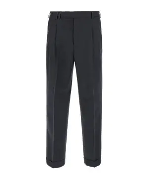 PT TORINO Casual Trousers With Belt Loops - Grey