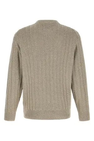 Hugo Boss Cotton Sweater With Jacquard Weave