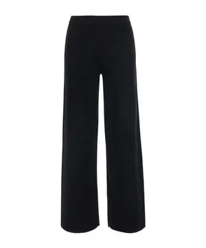 P.a.r.o.s.h High-waisted Casual Trousers - Black