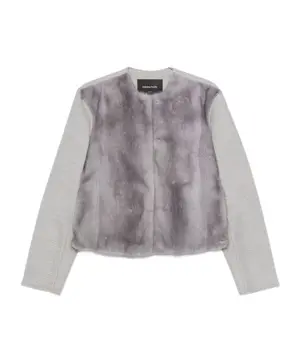 Fabiana Filippi Fur Coat - Grey