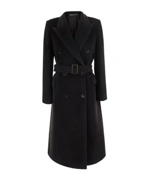Tagliatore Long-sleeved Coat - Brown