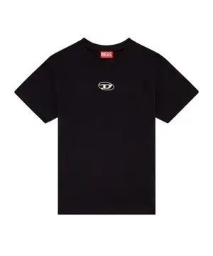 DIESEL® Open-necked Shirt - Black
