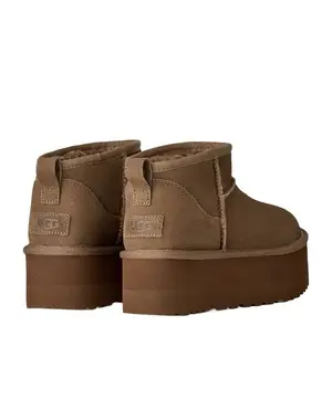 UGG Classic Ultra Mini Platform Boots - Light Bronze