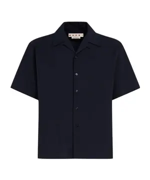 Marni Collared Short-sleeve Shirt