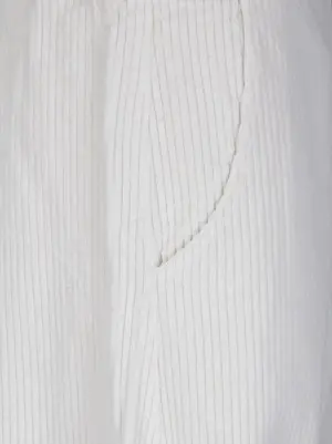 Labo.art Ribbed Corduroy Pants - Winter White