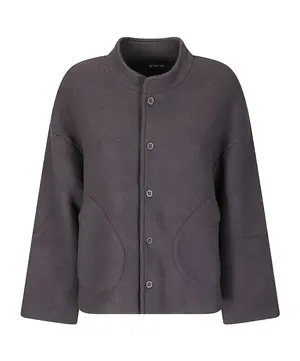 Labo.art Button-front Casual Jacket - Black