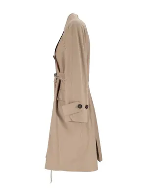 Max Mara Double Breasted Long Sleeve Coat