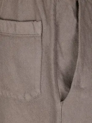 Labo.art Pull-on Cuffed Cotton Cover Trouser