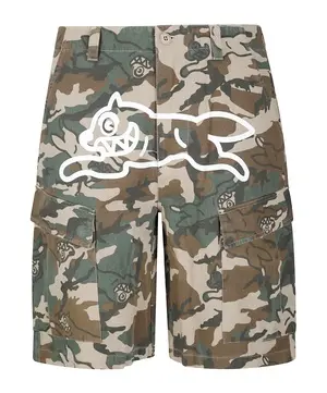 ICECREAM Camouflage-print Shorts - Multi