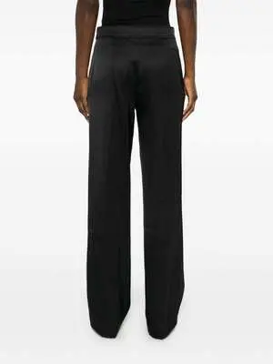 JIL SANDER Twill Wide Leg Trousers