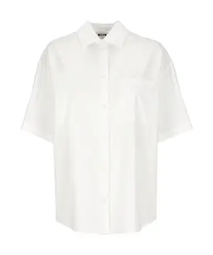 MSGM Short-sleeved Shirt - White
