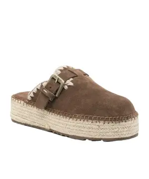 Mou Round-toe Mules