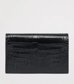 TOM FORD Croc-embossed Leather Wallet