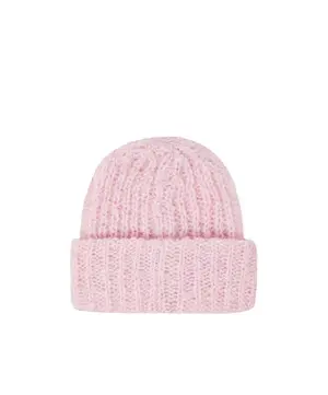 Pinko Logo Patch Turn-up Beanie