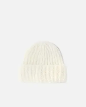 Pinko Logo Patch Turn-up Beanie