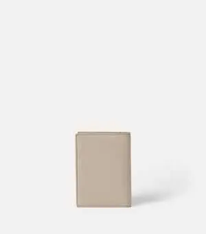 Brunello Cucinelli Leather Logo Wallet