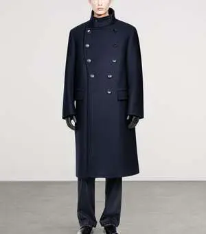 TOM FORD Wool Military Overcoat