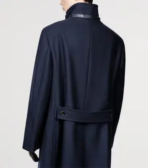 TOM FORD Wool Military Overcoat