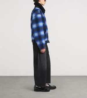 Balenciaga Wool Checked Jacket