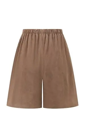 INTO THE EAST Leather Shorts