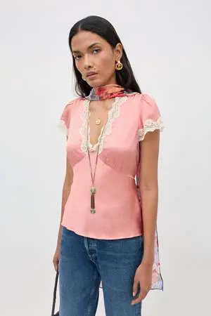 Rixo Karia Vintage Regular - Pink