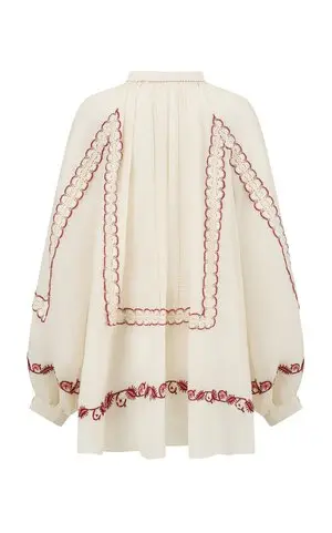 INTO THE EAST Embroidered Top