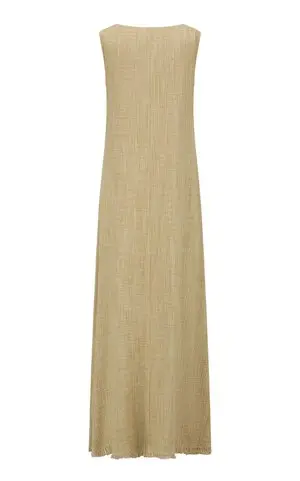 INTO THE EAST Relaxed Silk Maxi Dress