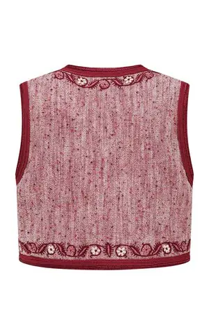 INTO THE EAST Handcrafted Embroidered Vest