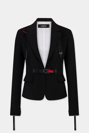 Dsquared2 Snow-tech Hybrid Blazer - Black