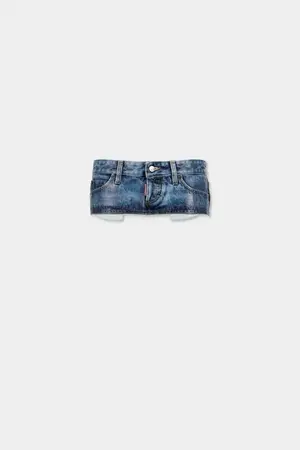 Dsquared2 Denim Mini Skirt